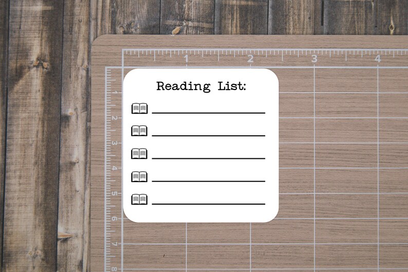 Book Tracker Stickers Reading Tracker Stickers for Planners - Etsy