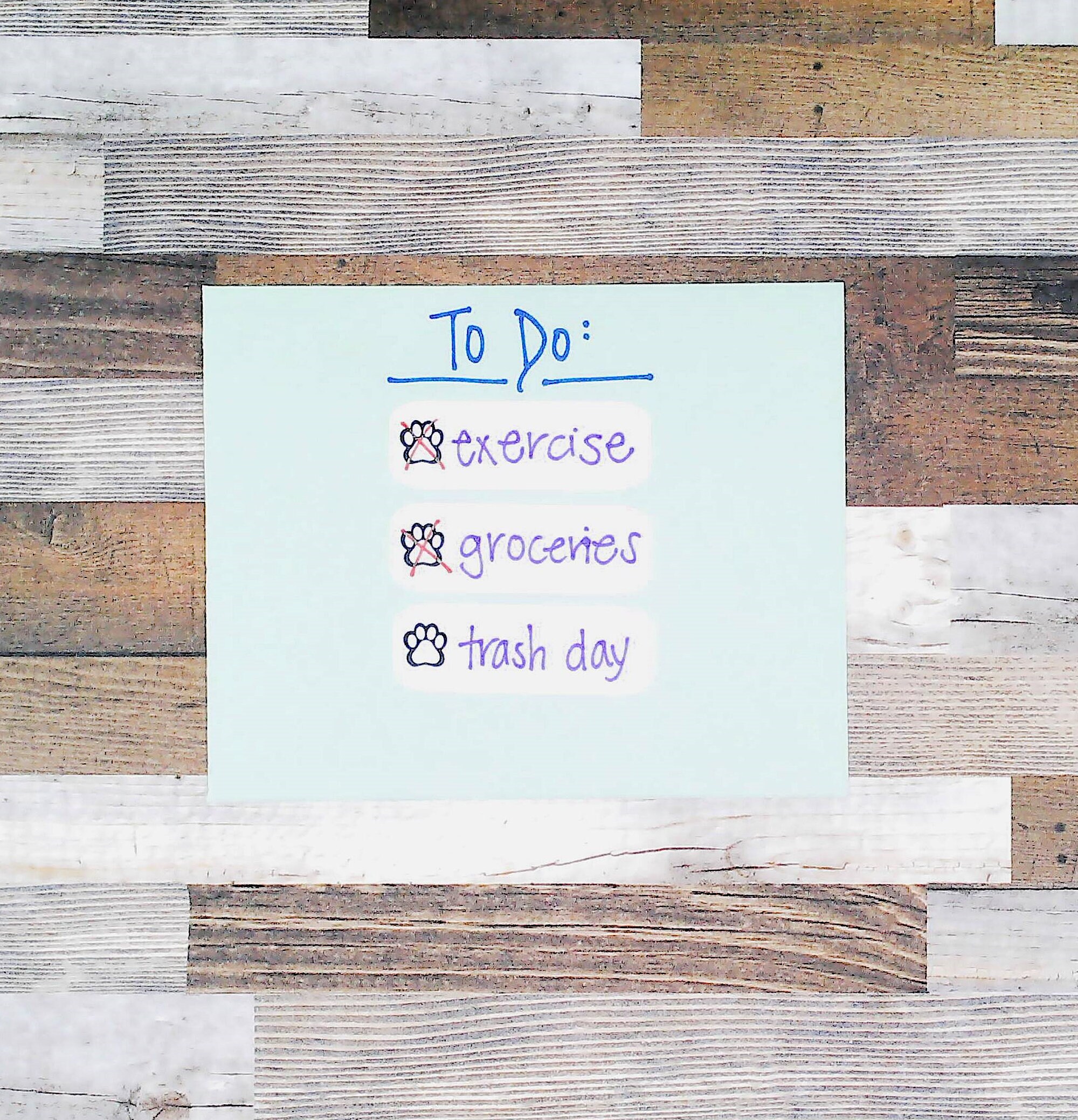 Strips Paw Checklist Stickers for Planners Journals and | Etsy