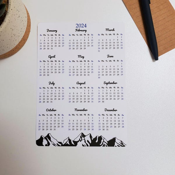 Year at a Glance - Etsy