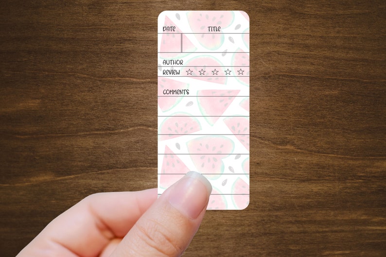 Reading Tracker Sticker Single Book List Stickers for - Etsy