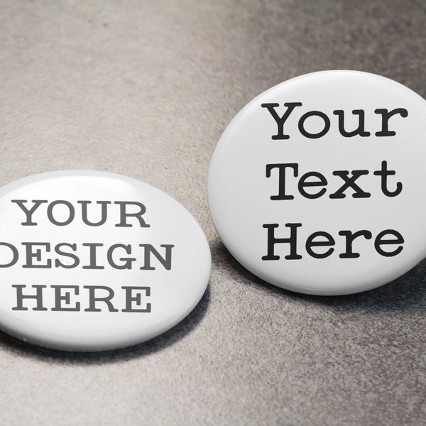 Personalized Photo Buttons - Etsy