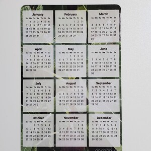 Fig Tree Photo Calendar Magnet 4" X 6" Start on Any Month | Year at a ...