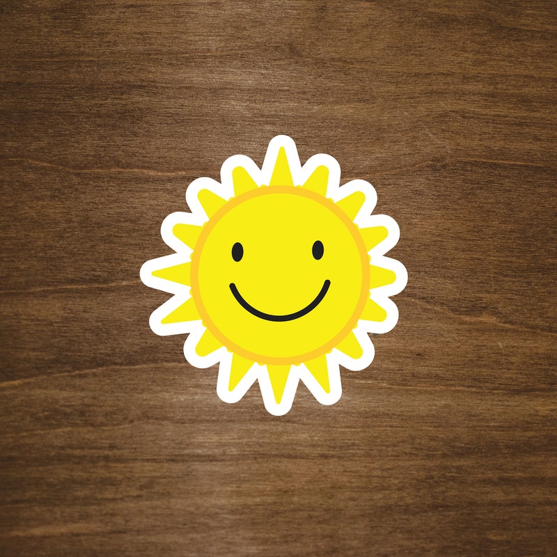 Sunshine Sticker - Etsy