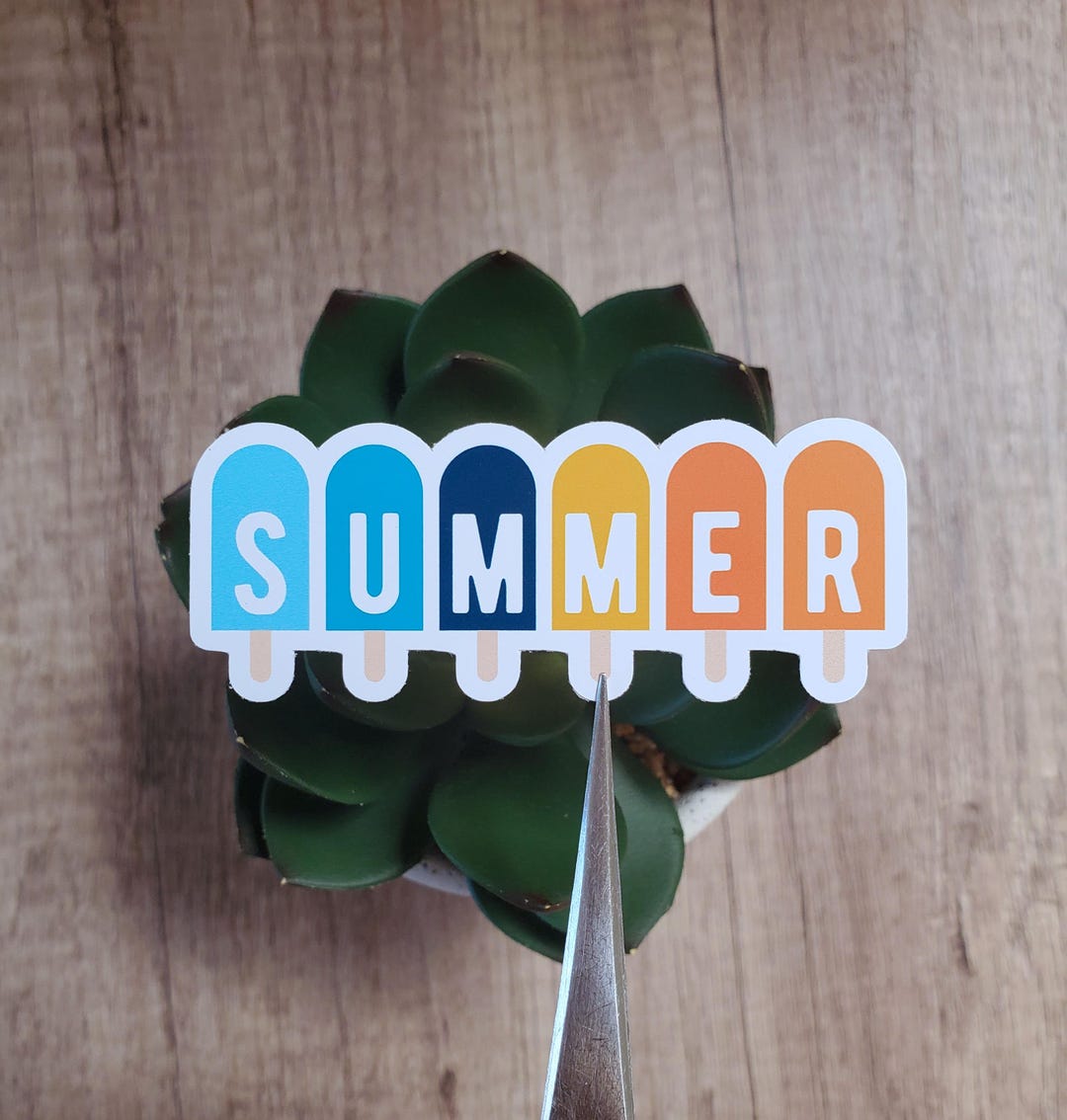 Summer Ice Pops Sticker | Die Cut, Glossy, Vinyl | 3" Sticker - Etsy