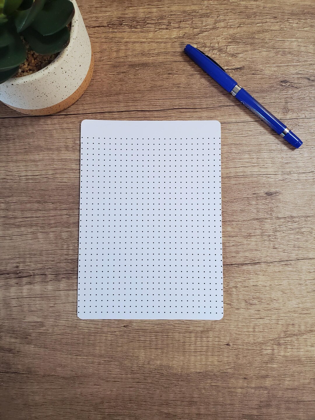 Dot Grid Blank Sticker 5" X 7" | Add a Blank Dot Sheet to Your Planner ...