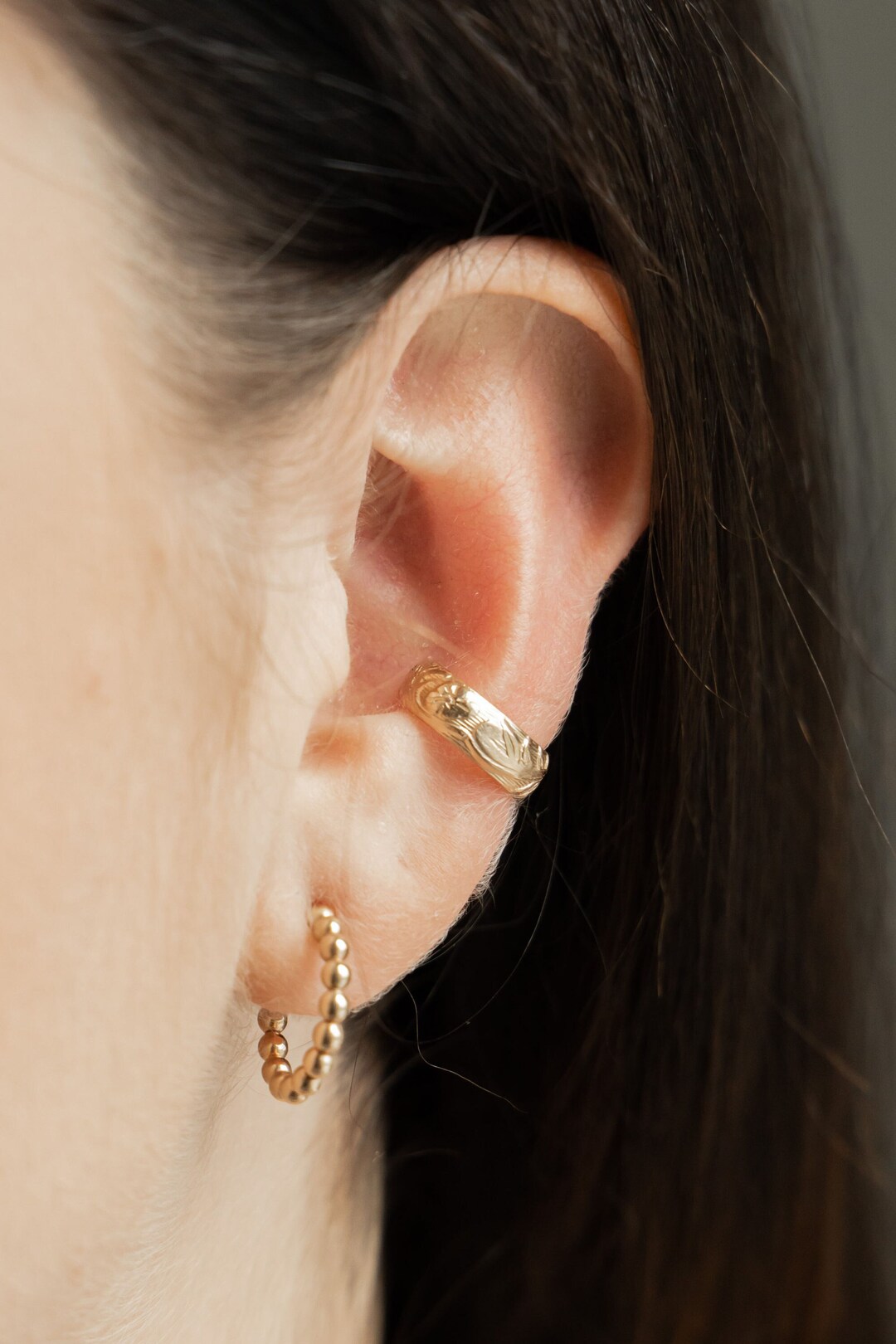 Flora Ear Cuff | 14k Gold Filled - Etsy