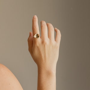 Lorde Ring • Sterling Silver • Brass - Etsy