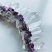 CLEAR QUARTZ & AMETHYST Silver Crystal Tiaras Crown Bohemian Tiara ...