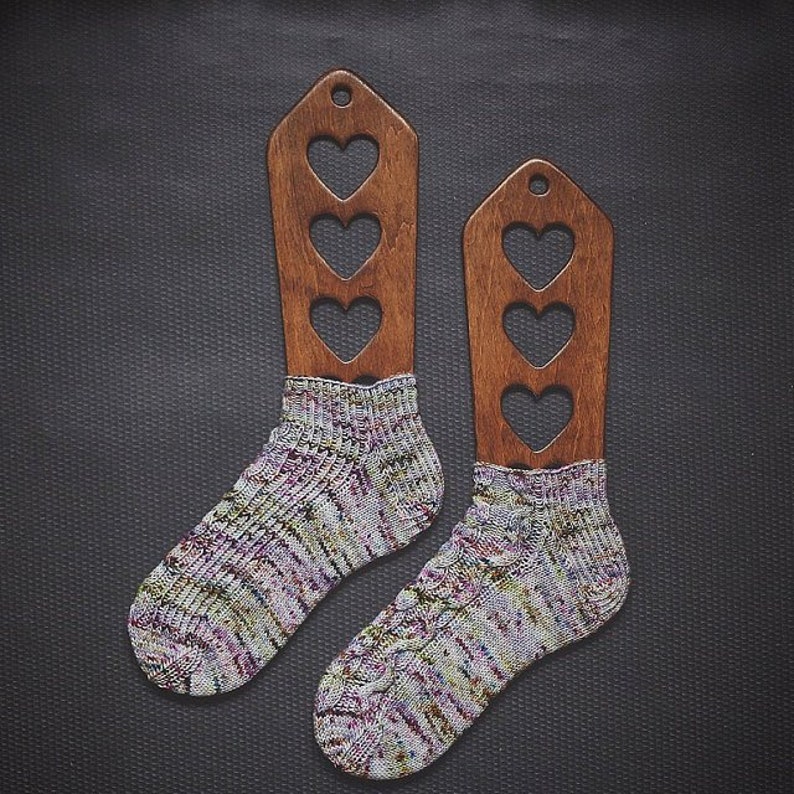 Sock Blockers Wooden Socks Forms Handmade Socks Blockers | Etsy