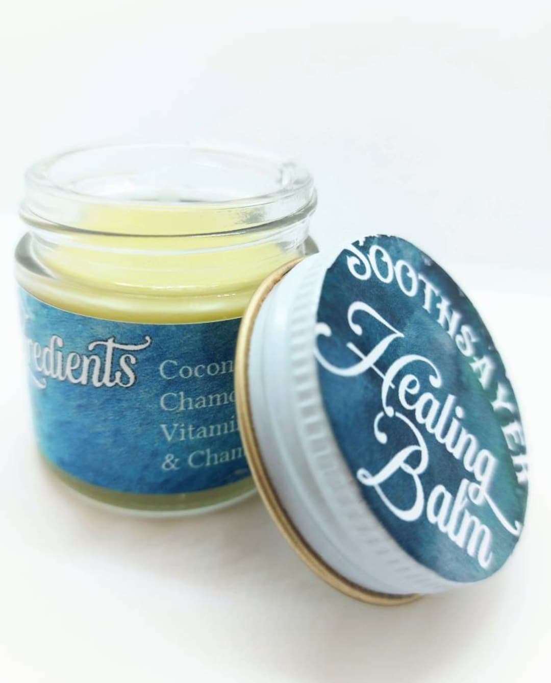 Yarrow Chamomile Healing Balm: Natural First Aid Salve (2oz) - Etsy