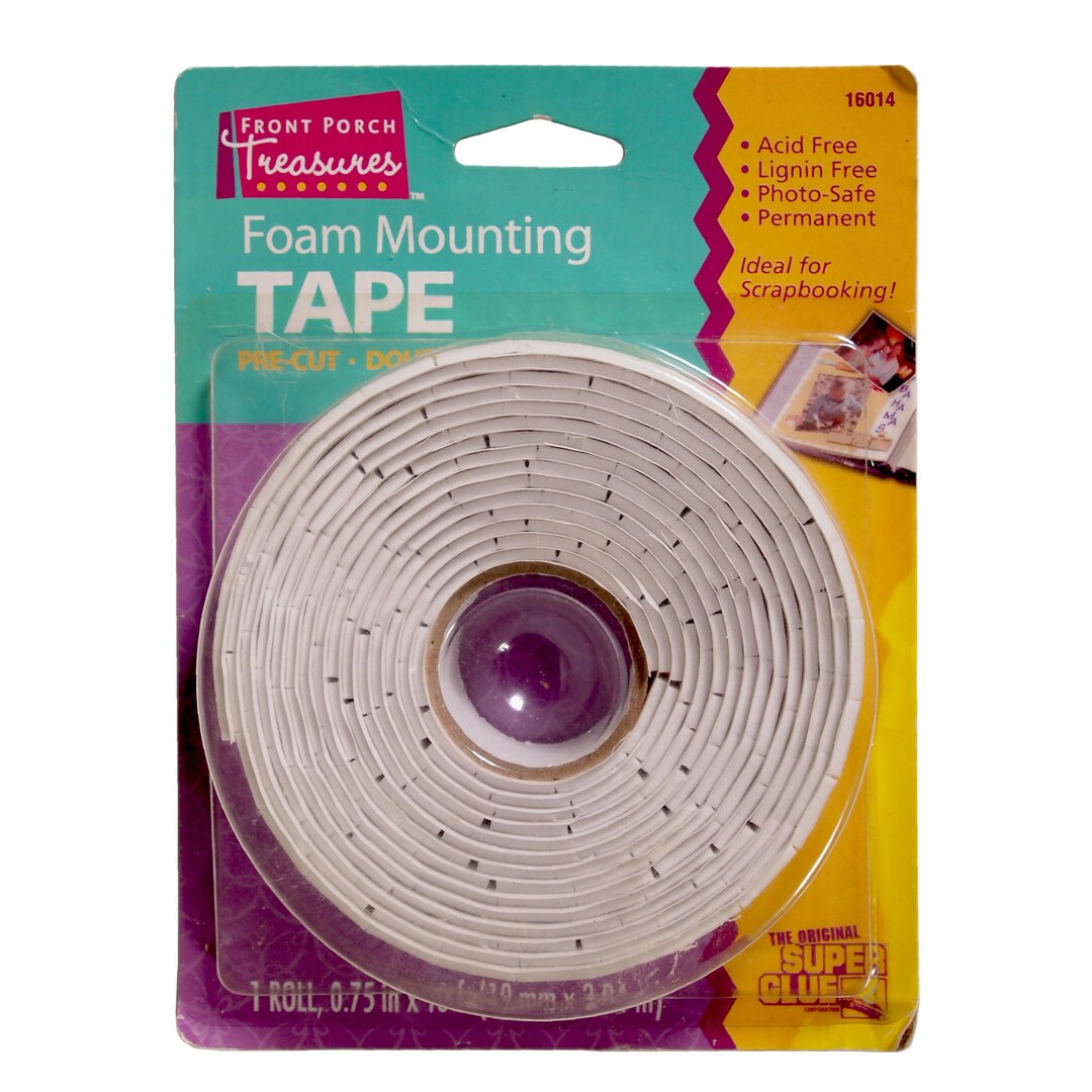 Front Porch Treasures : Foam Mounting Tape Pre-cut - Etsy