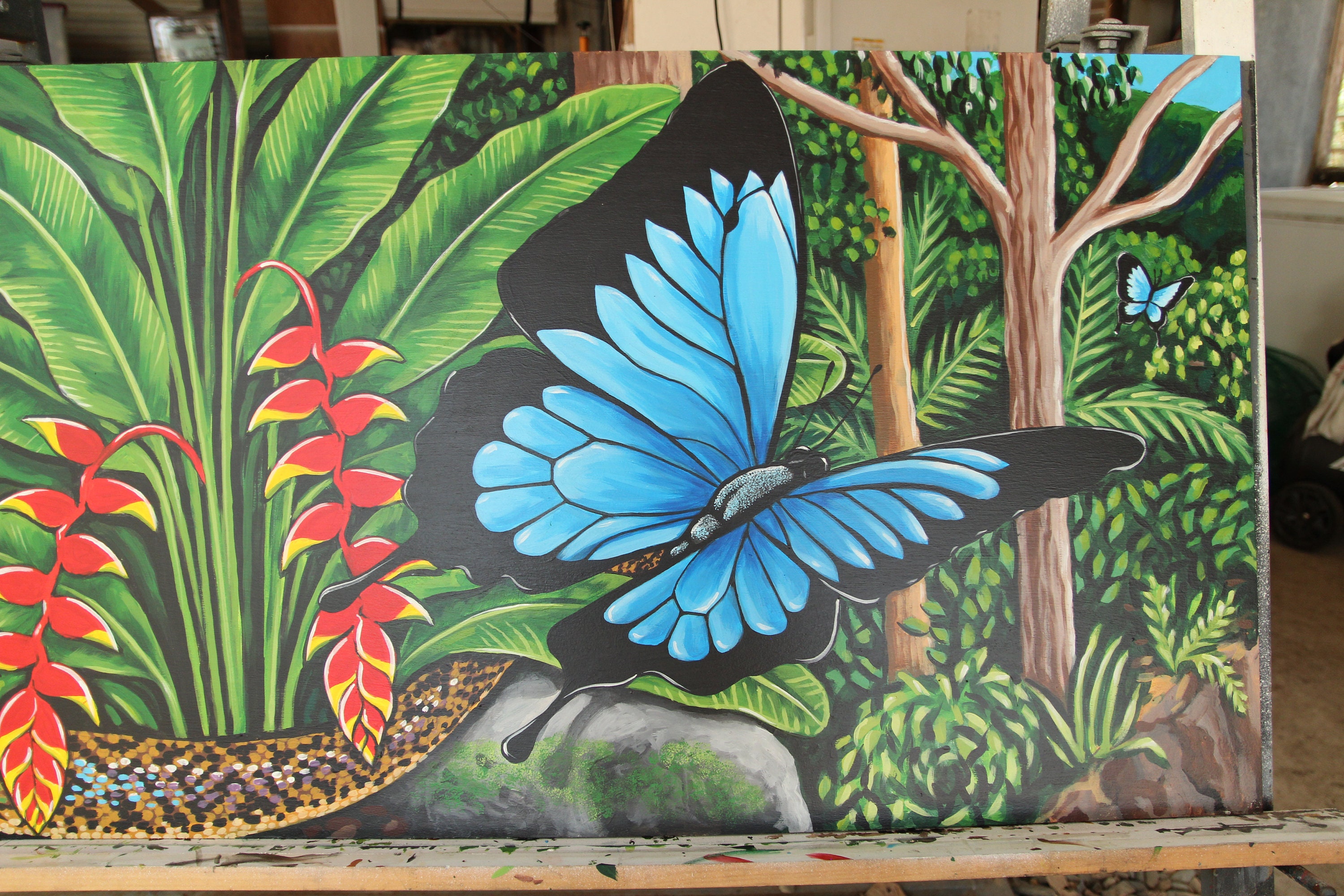 Kuranda Story Mural Stretched Canvas Prints - Etsy
