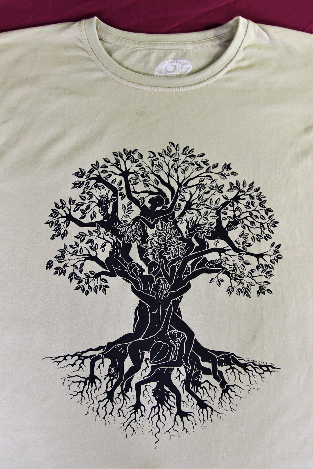 Unisex T-shirt 'B&W Tree of Life' - Etsy