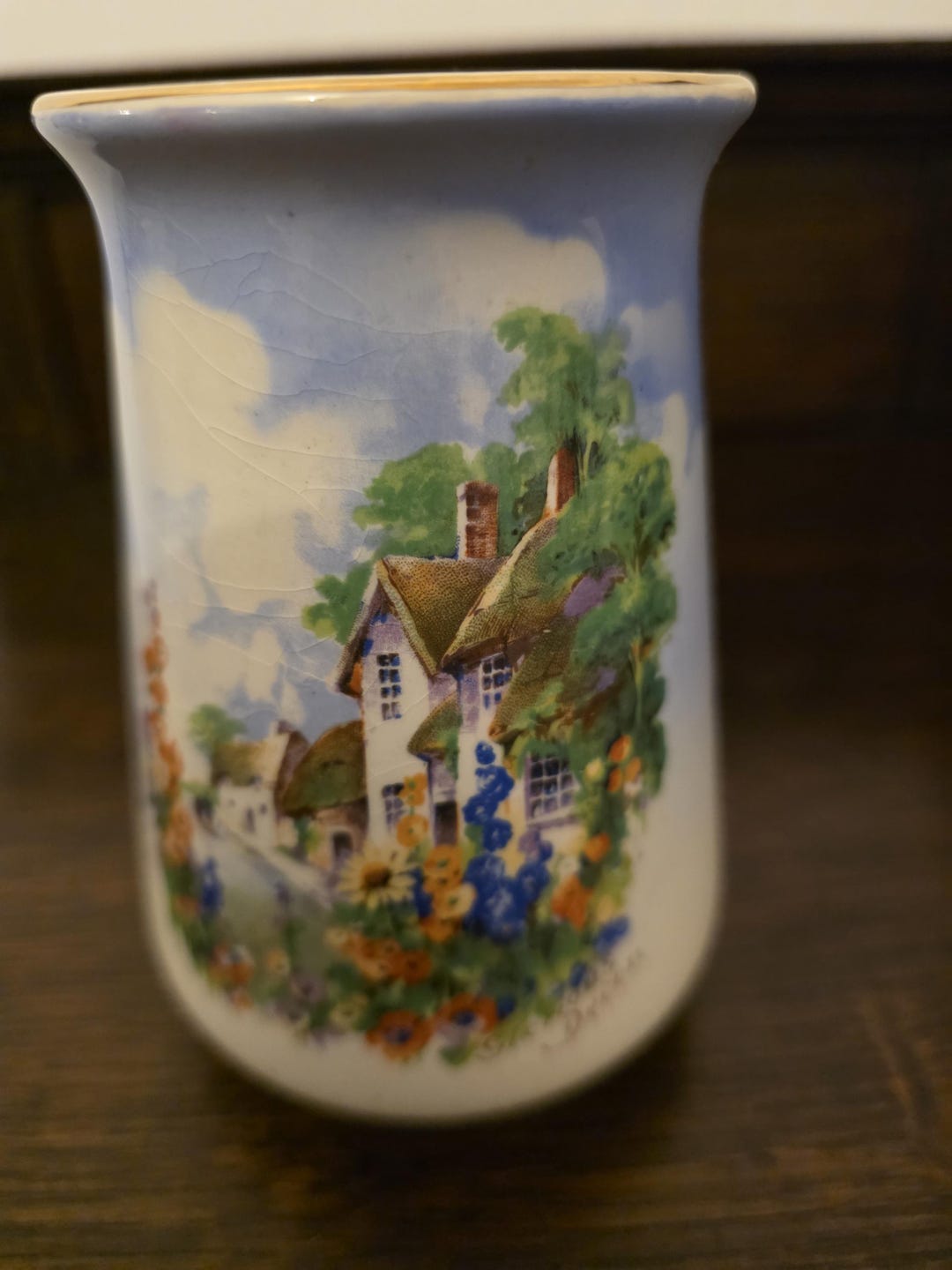 Antique English Ceramic Falcon Ware Country Cottage Design Vase Jug - Etsy