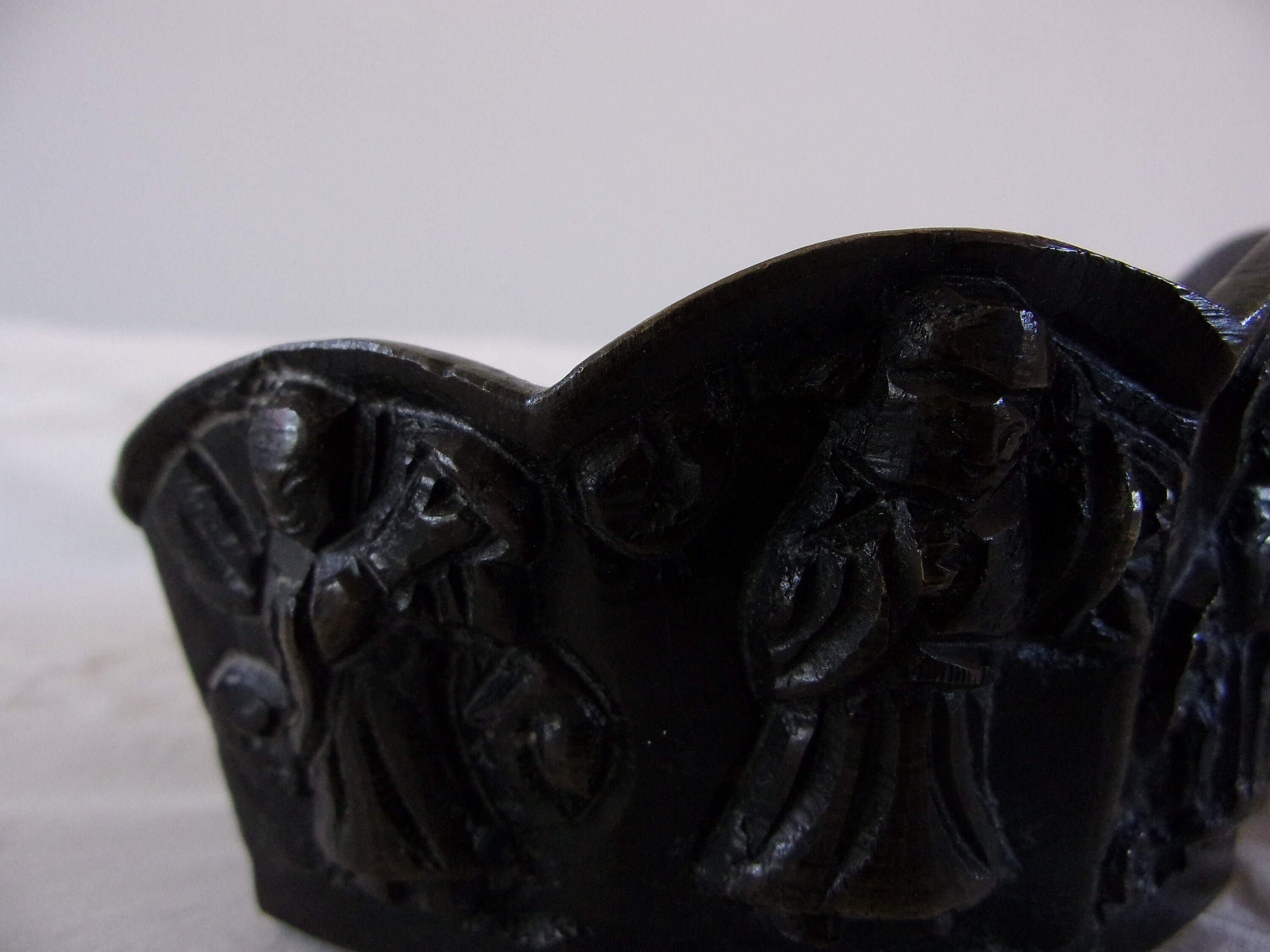 A Qing Dynasty Bronze Coal Silk Iron Decorated With Deities - Etsy