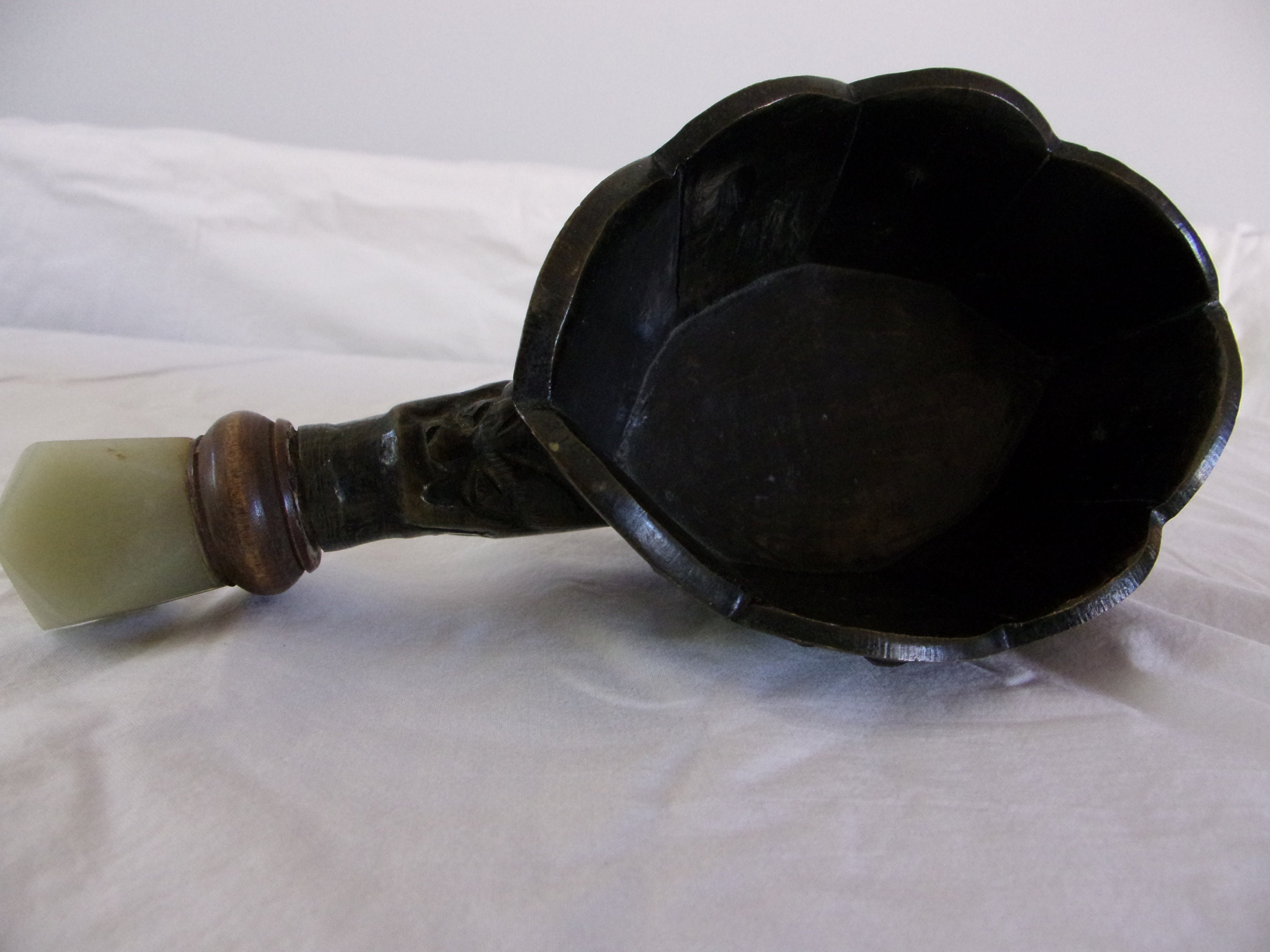 A Qing Dynasty Bronze Coal Silk Iron Decorated With Deities - Etsy