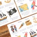 Pirate Themed Flashcards - Printable Digital Download - Etsy