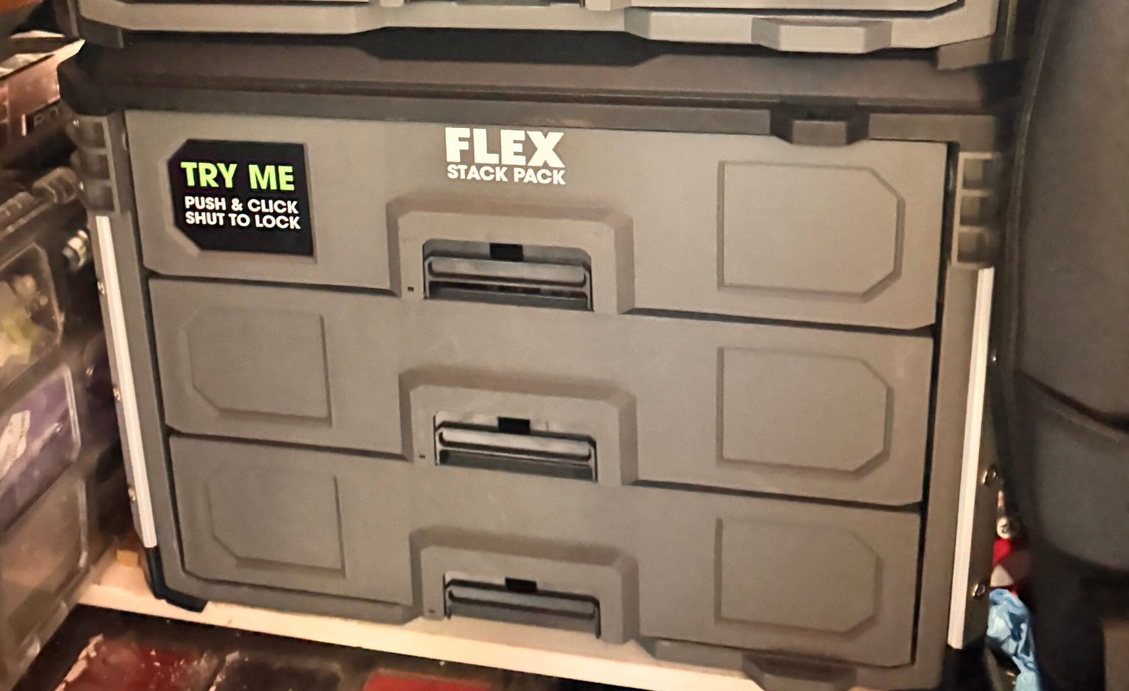 Handy Flex Stack Pack Storage Bins - Compact & Organized Drawers With ...