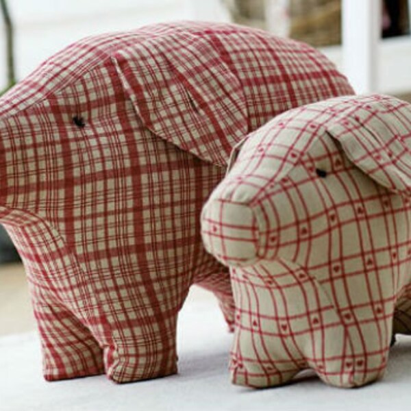 Pig Sewing Pattern - Etsy