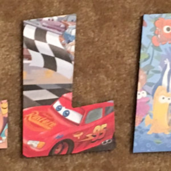 Pixar Letters - Etsy