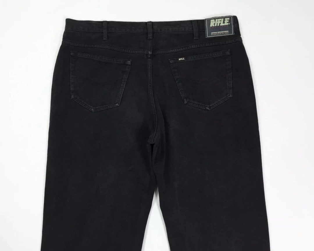 Rifle Jeans Man Used 9380 Straight Leg W40 Tg54 Denim Boyfriend Vintage ...