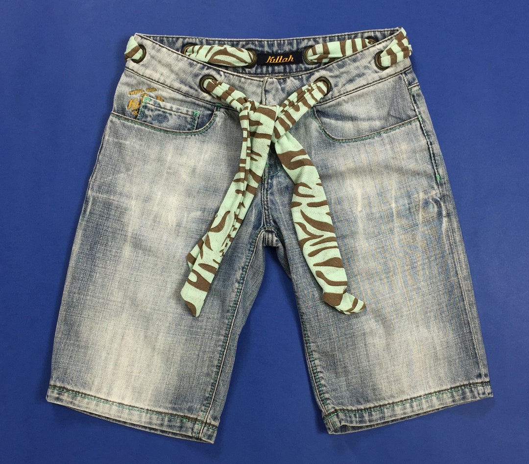 Killah Jeans Jeans Women Used Bermuda Belt Hot Sexy W25 Tg 39 Denim ...