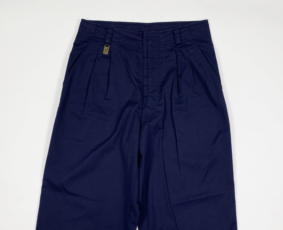 Australian L'alpina Used Men's Trousers W36 Size 50 Vintage Blue ...