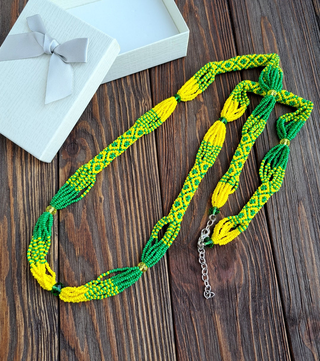 Orula Beaded Necklaces , African Tradition Orunmila Eleke , Collares ...