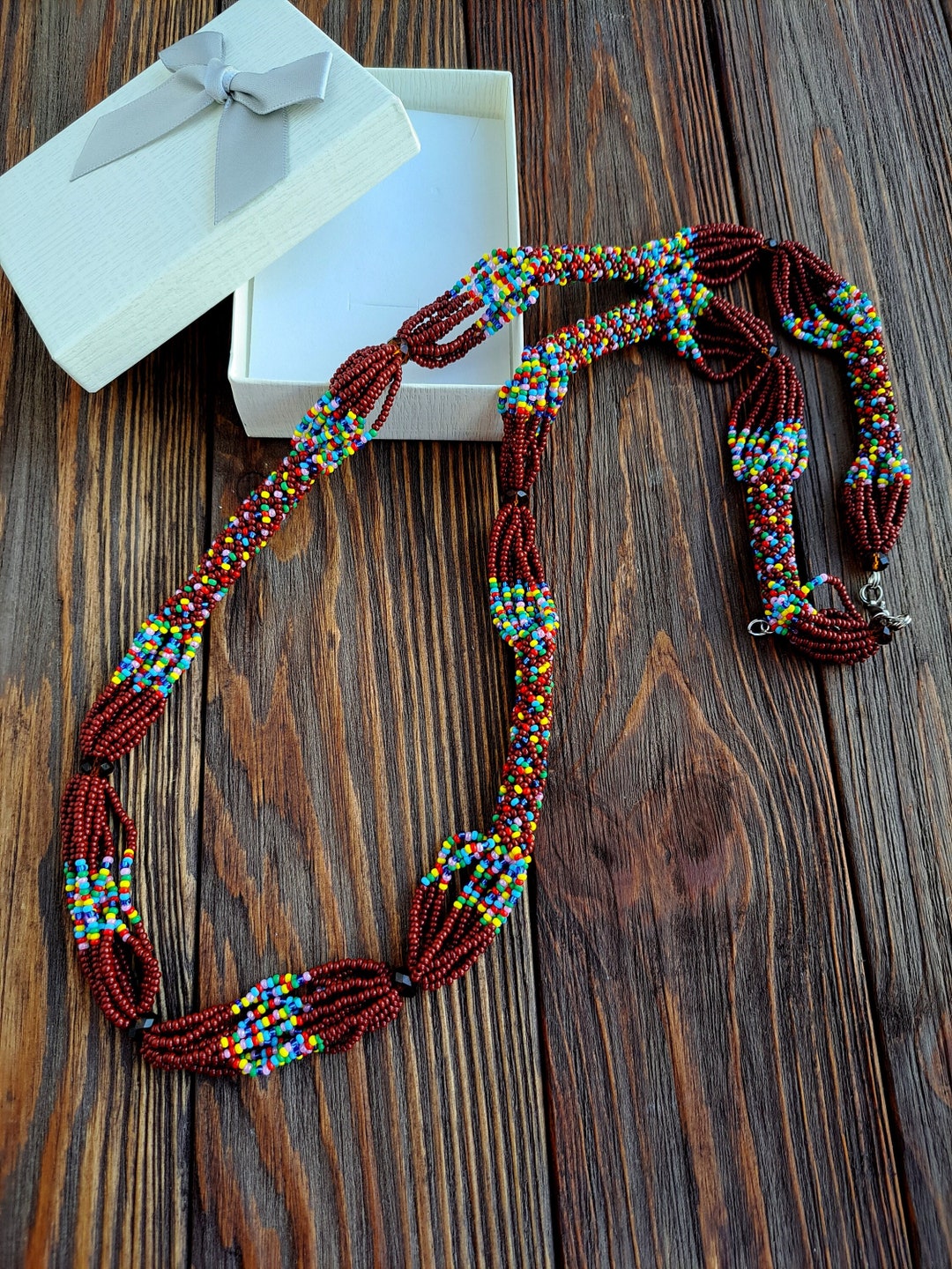 Oya Beaded Necklaces , African Tradition Orunmila Eleke , Collares ...