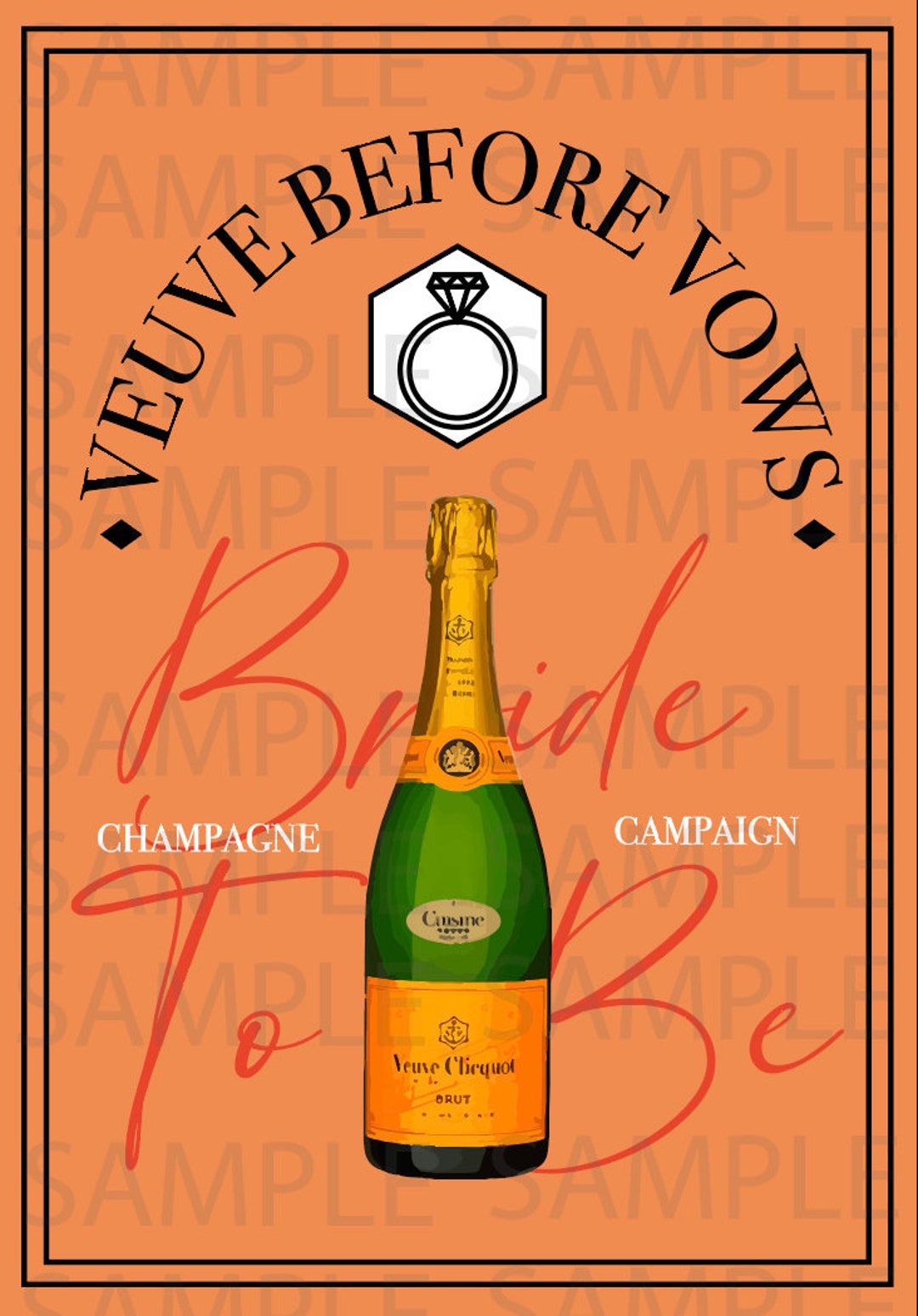 Veuve Before Vows SVG - Etsy
