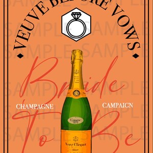 Veuve Before Vows SVG - Etsy