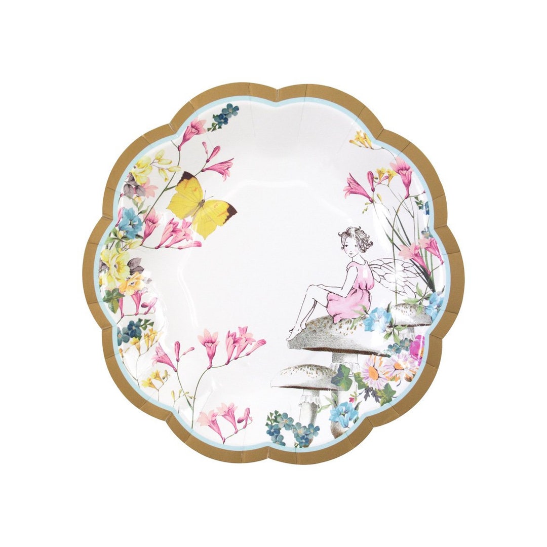 Fairy Paper Plates Fairyland Party Plates Pack Of 12. - Etsy Italia