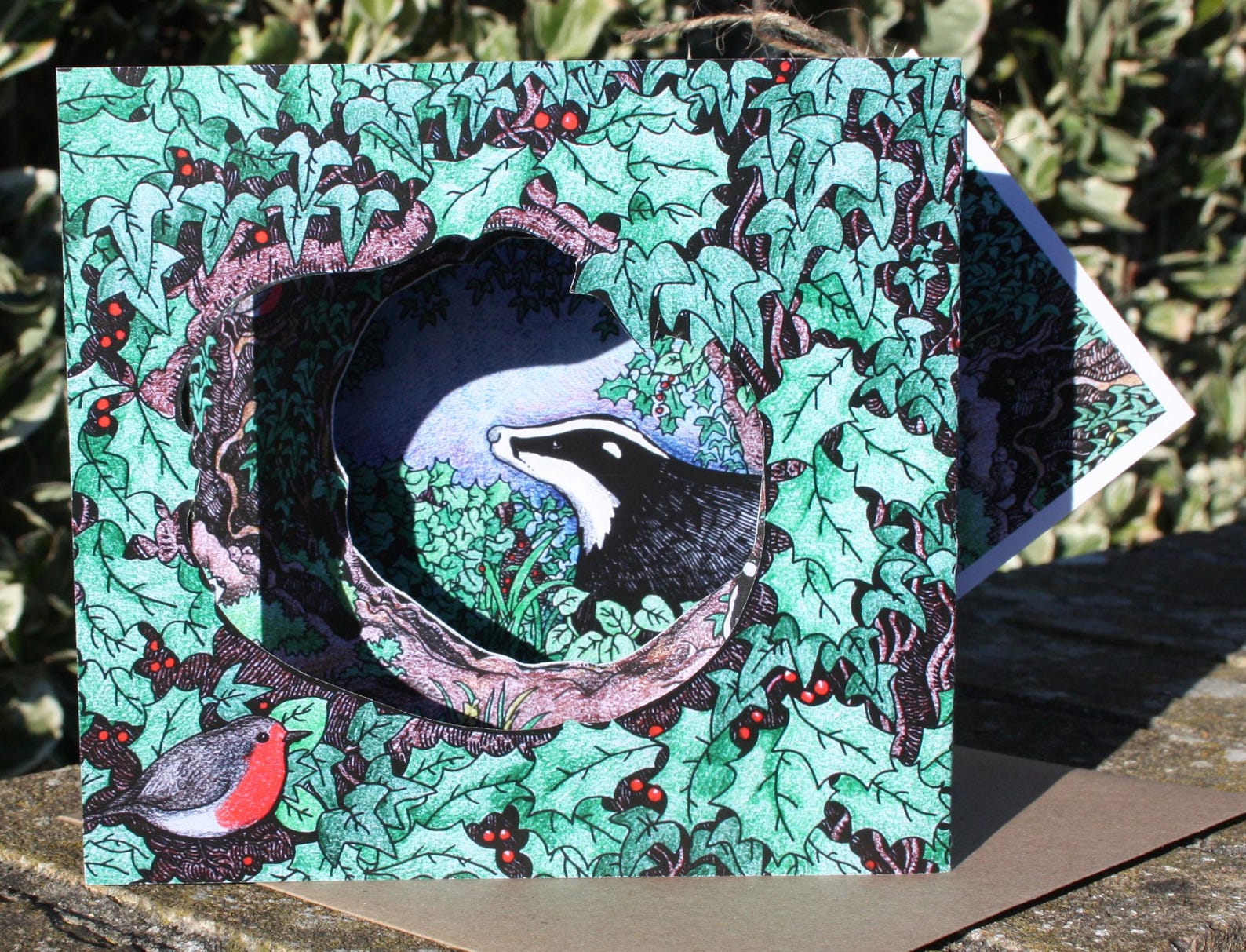 Four Hand-papercut Concertina Cards - Etsy