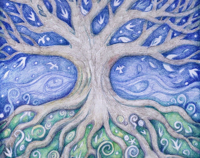 The Dreaming Tree day Greetings Card - Etsy
