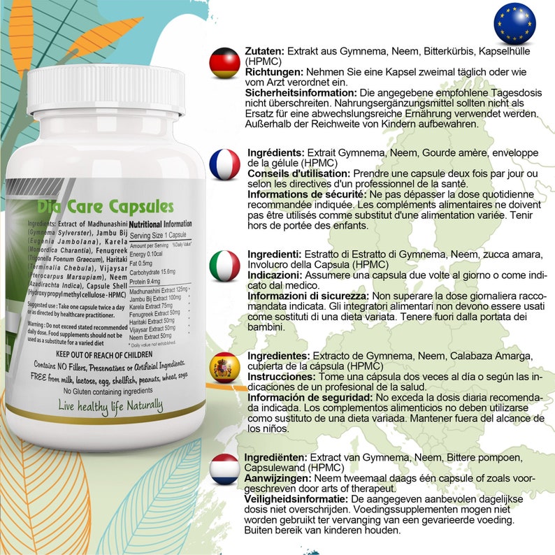 Dia Care Capsule - Etsy