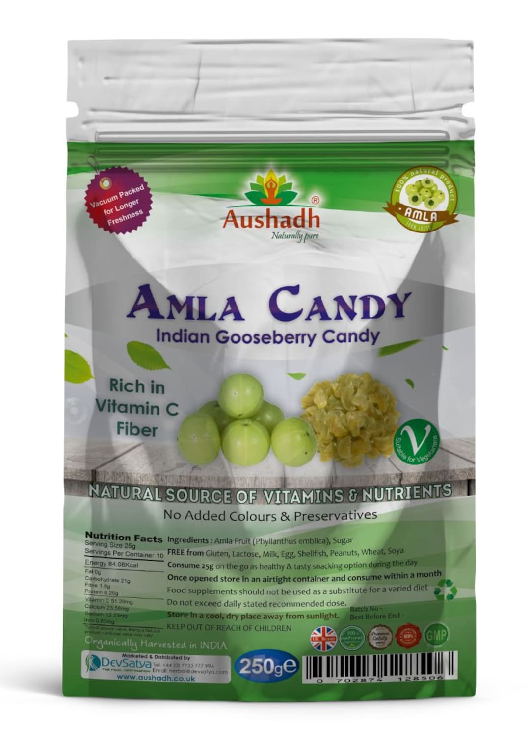 Amla Fruit (gooseberry) Candy 250grm - Etsy