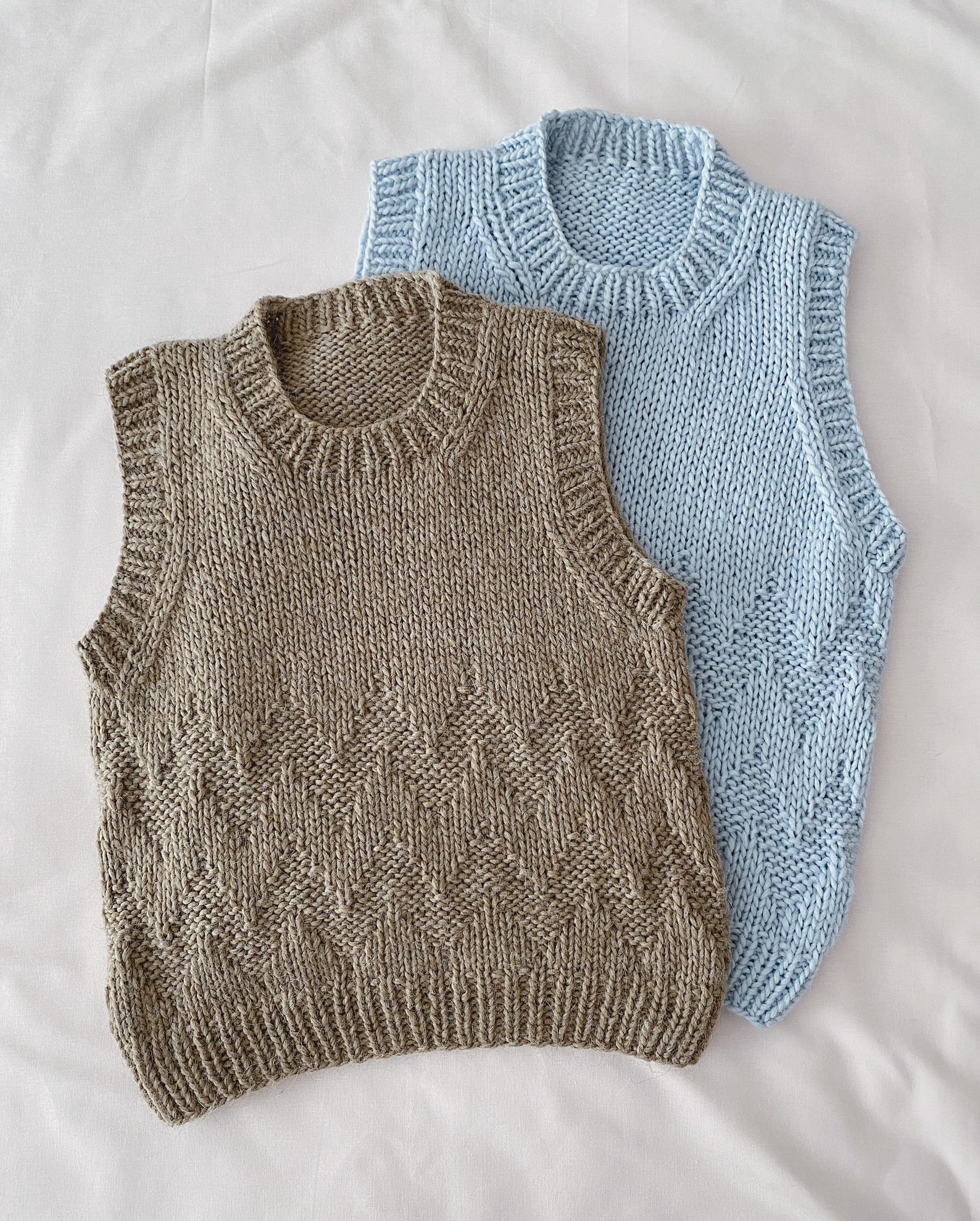 Knitting Pattern Vessel Vest Chunky Vest Pattern Hand Knitted - Etsy