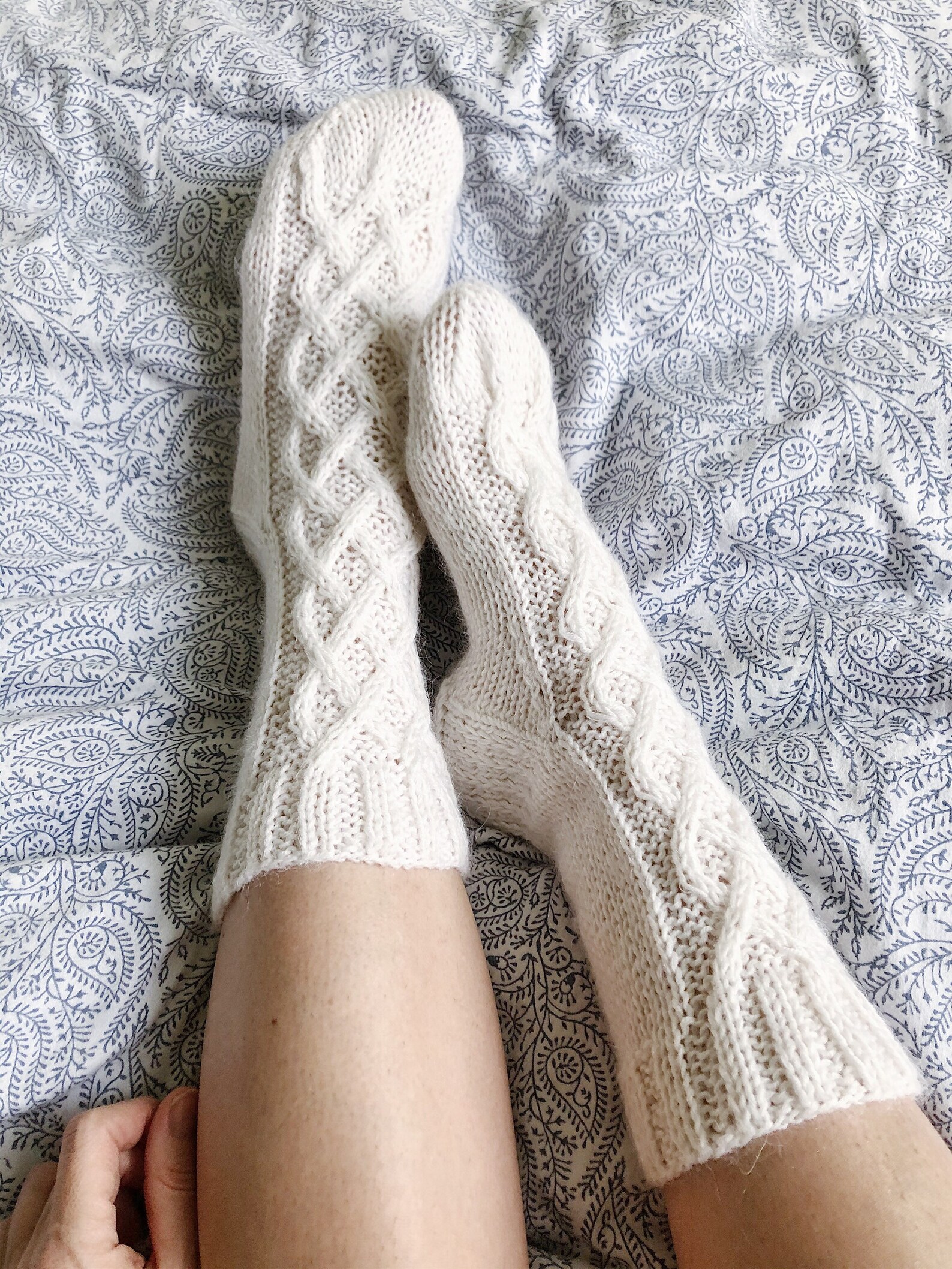 Knitting Pattern Chunky Socks Pattern Women Socks Knitting | Etsy