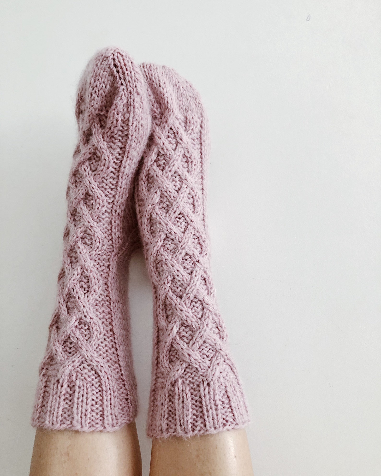 Knitting Pattern Chunky Socks Pattern Women Socks Knitting | Etsy