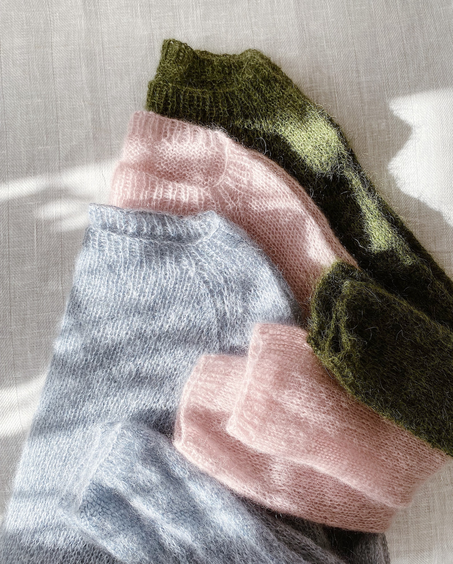 Mohair Sweater Knitting Pattern: Basic Raglan Women's Pullover ...