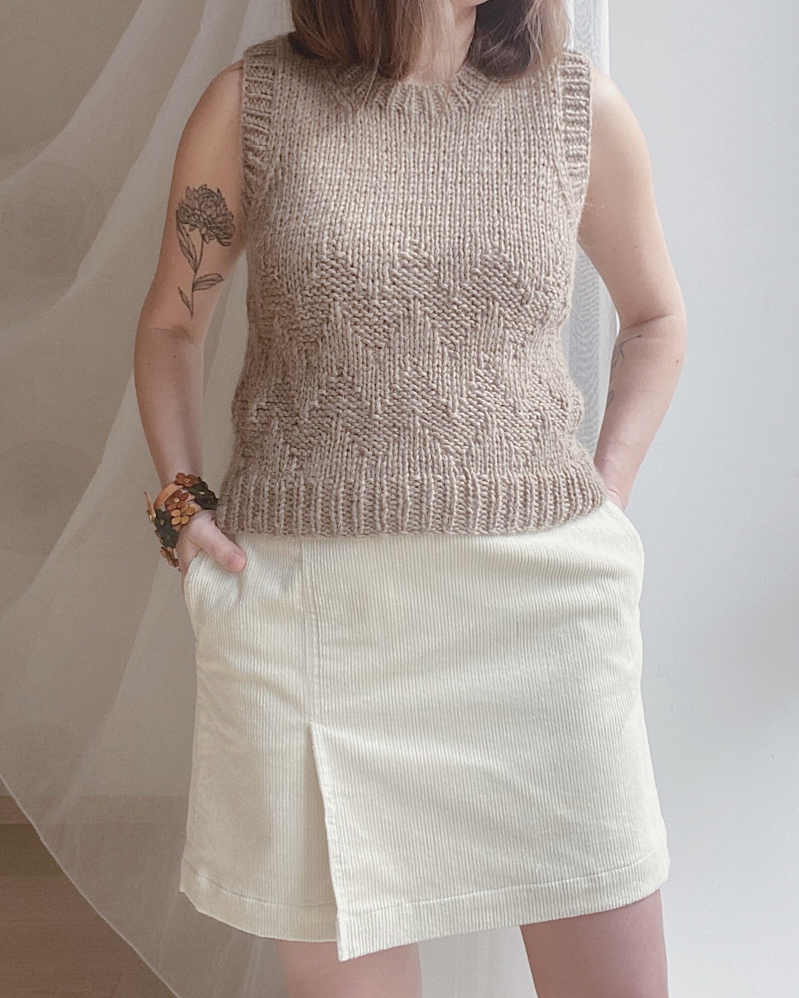 Knitting Pattern Vessel Vest Chunky Vest Pattern Hand Knitted - Etsy