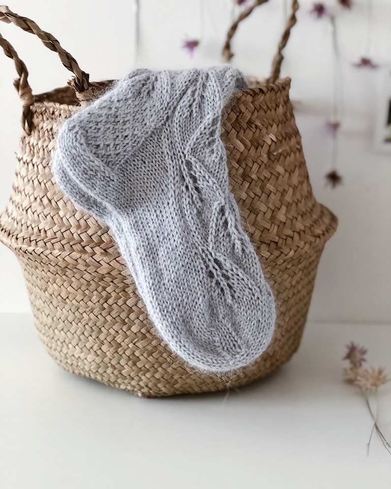 Lace Socks Pattern PDF Knitting Pattern Knitted Socks Pattern - Etsy