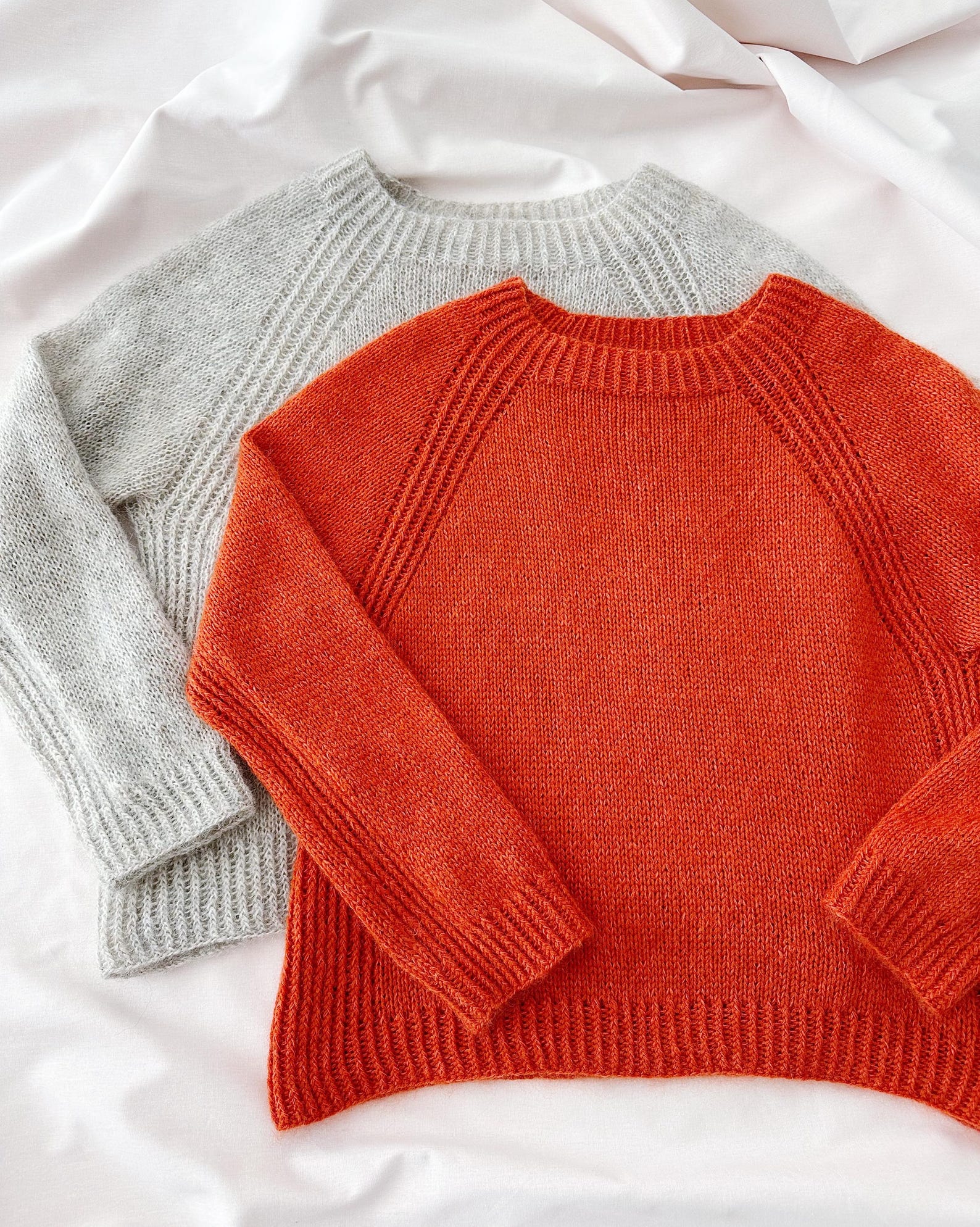 Lea Sweater Knitting Pattern: Top-down Raglan Basic Oversized Pullover ...