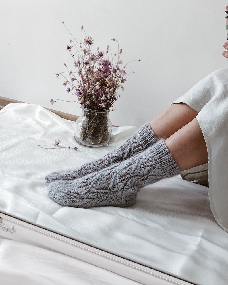 Lace Socks Pattern PDF Knitting Pattern Knitted Socks Pattern - Etsy