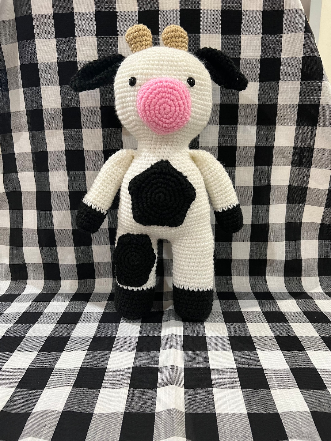 Large Cow Stuffed Animal - Etsy