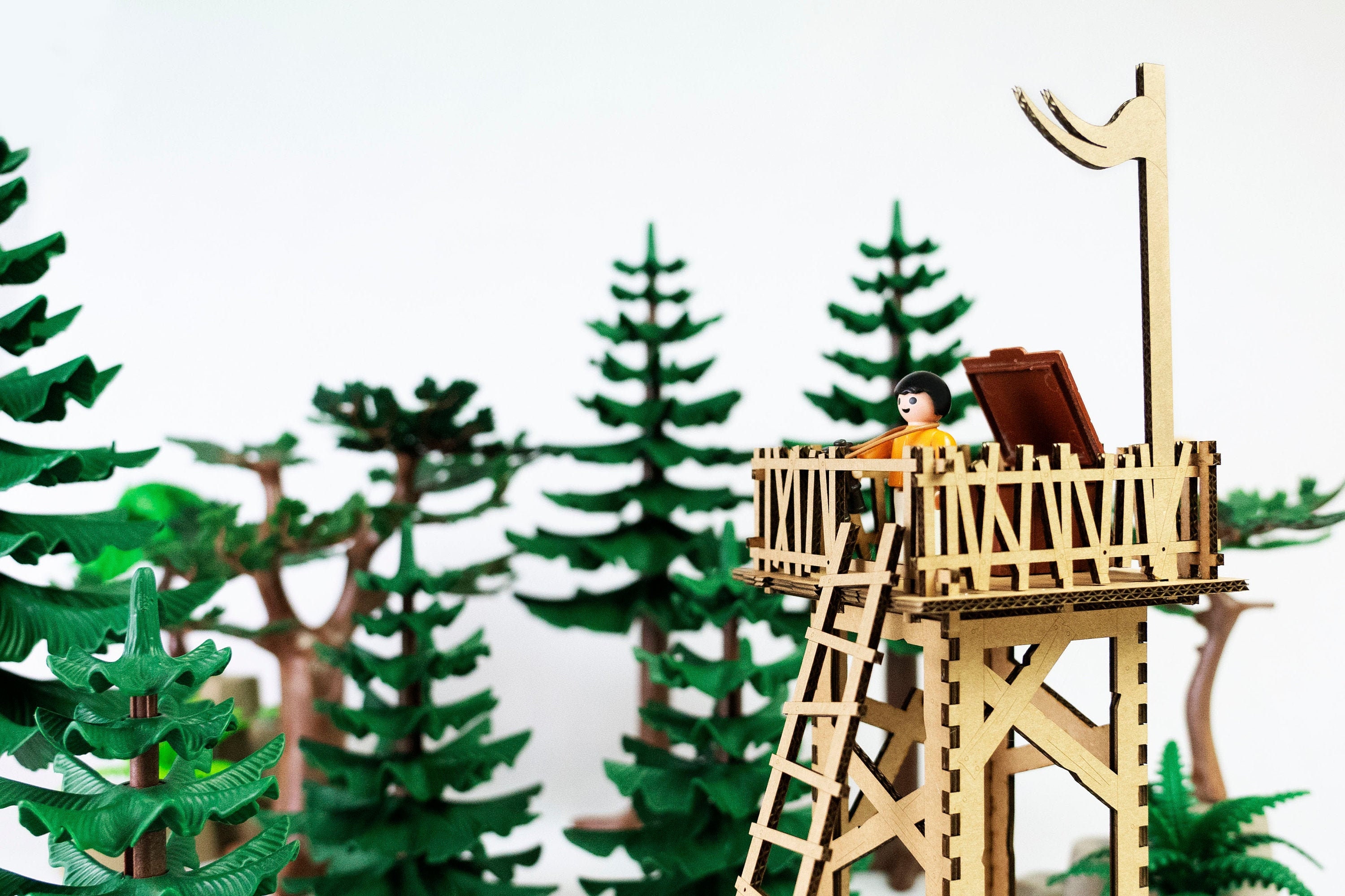 Cardboard Turret for Toy Decor - Etsy