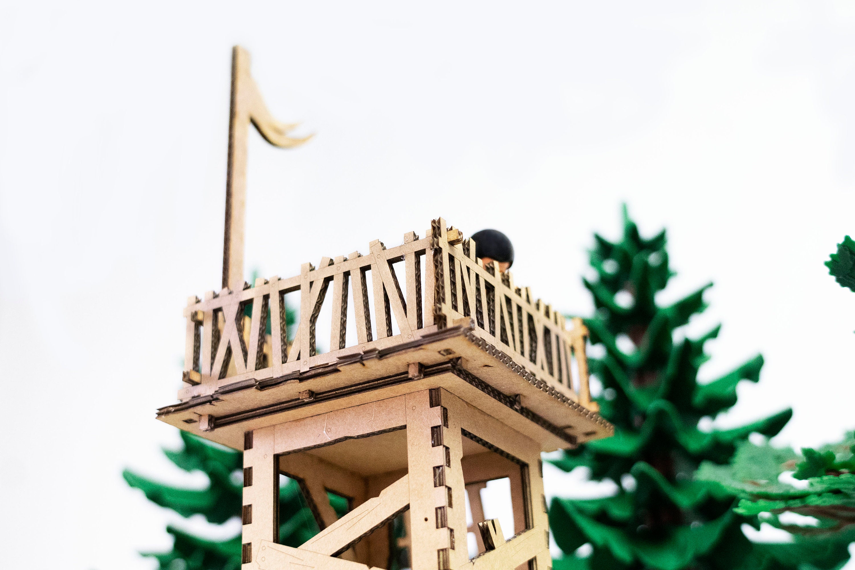 Cardboard Turret for Toy Decoration - Etsy Ireland