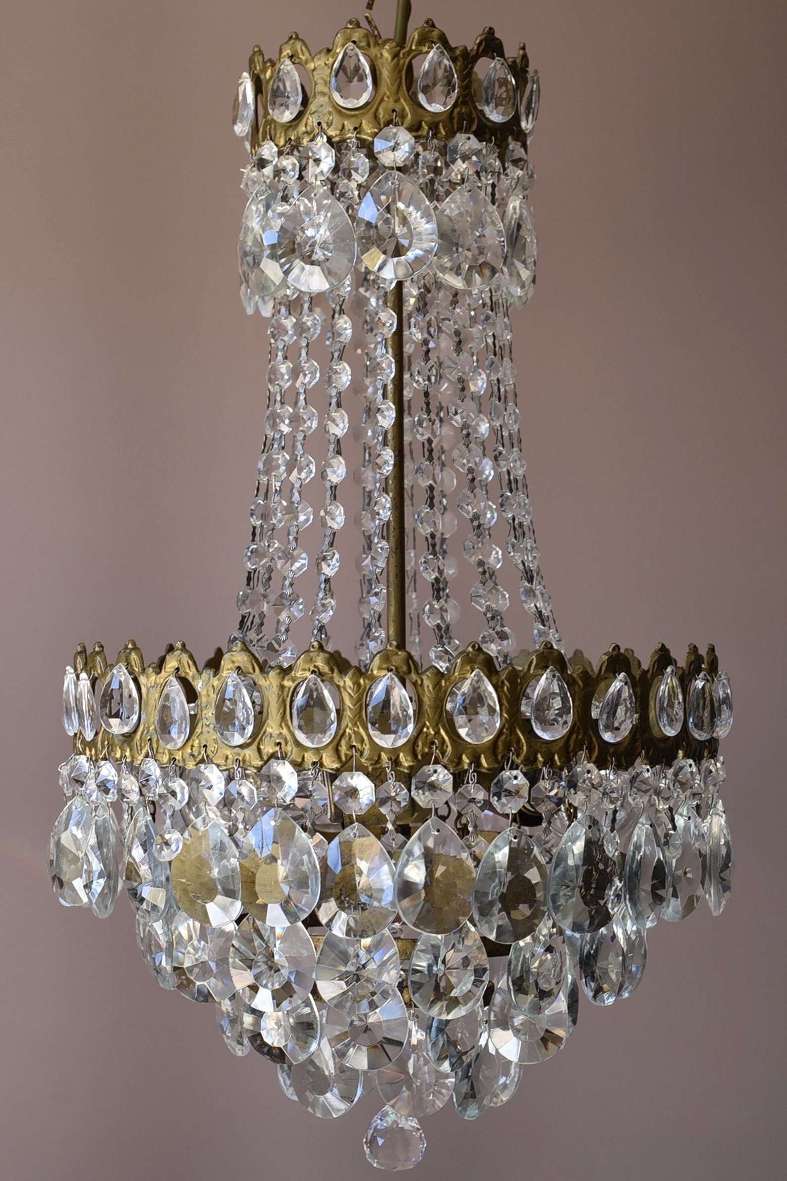 Empire Antique Style Chandelier Vintage Ceiling Lighting - Etsy