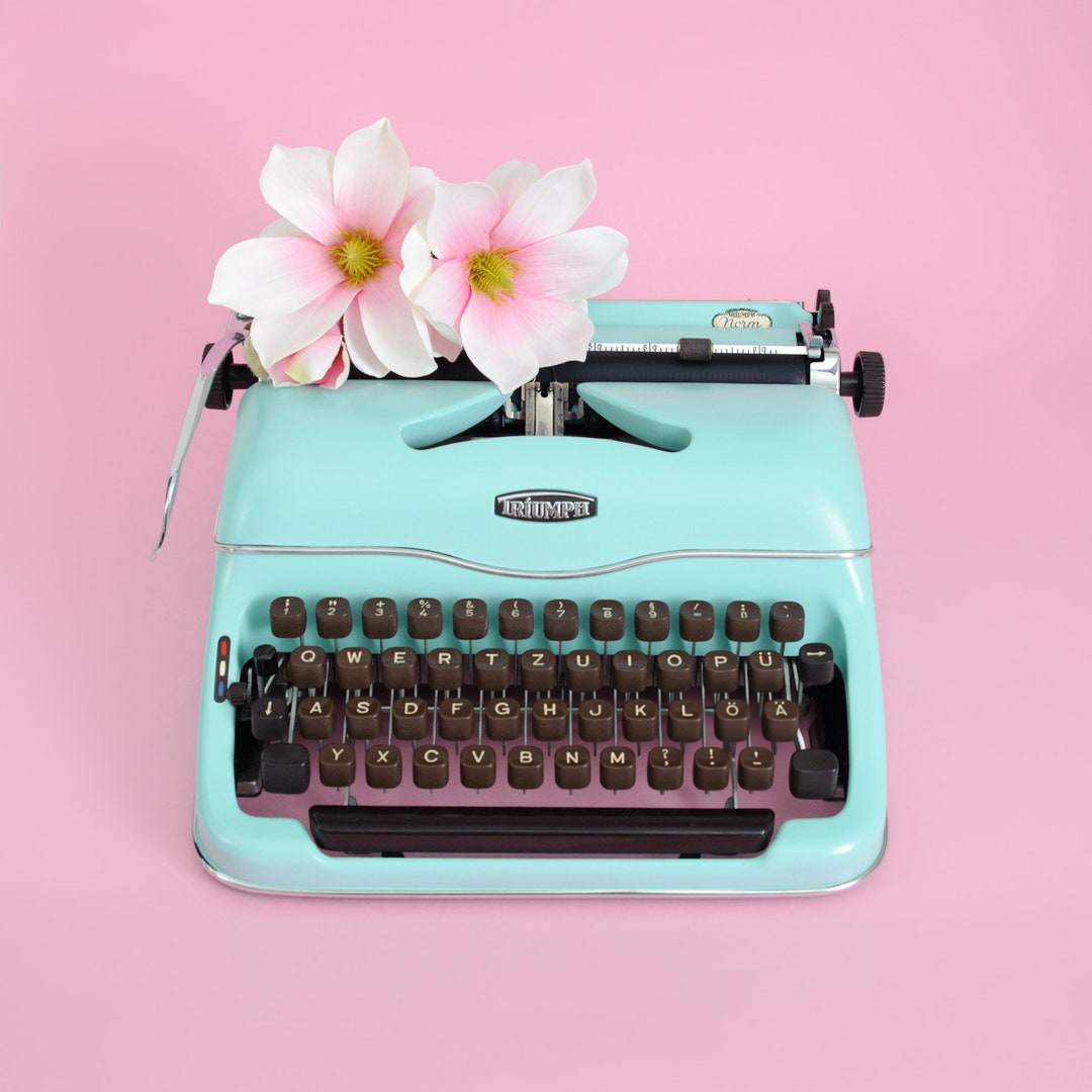 Working Typewriter Triumph Norm, Vintage Typewriter, Triumph Typewriter ...