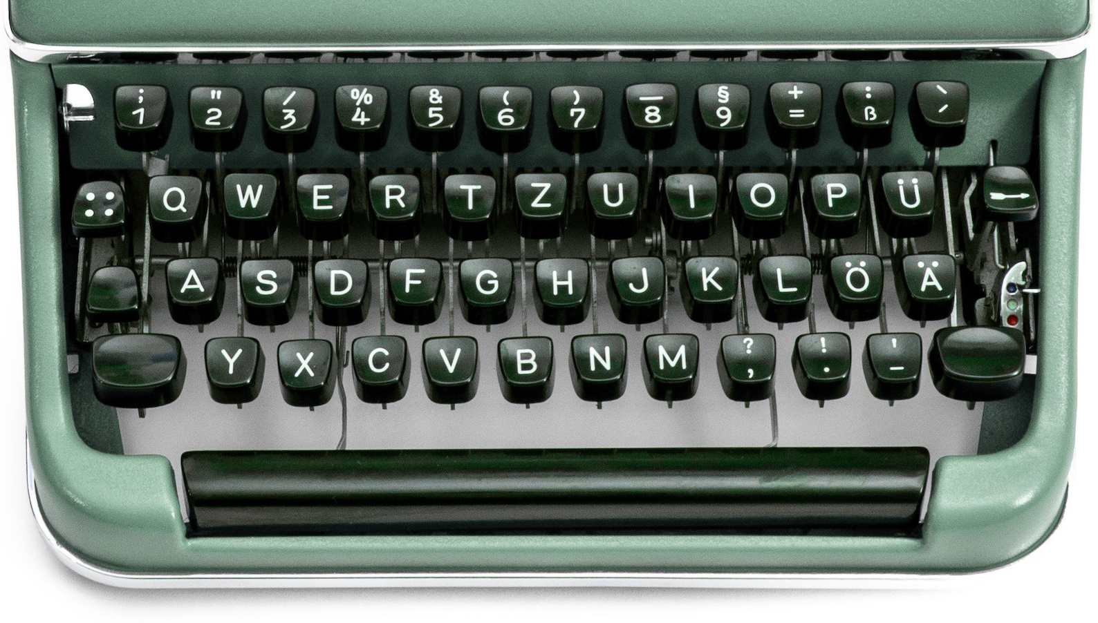 Typewriter Olympia SM2, Vintage Typewriter Sage Green, Manual Olympia ...